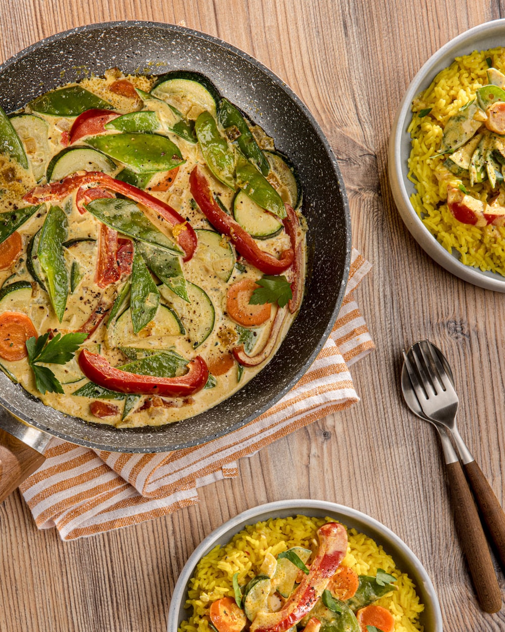 Gemüsecurry mit Reis - einfach & schnell zubereitet | PENNY.de