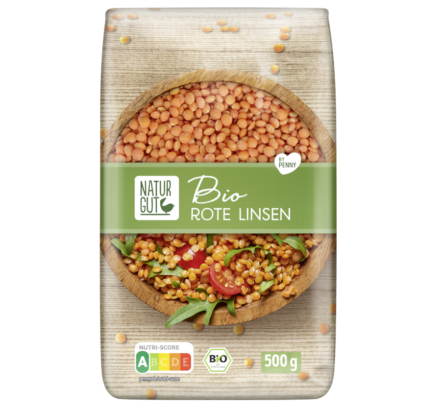 NATURGUT Bio Rote Linsen | PENNY.de