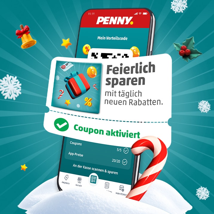 Der PENNY Adventskalender in der App | PENNY.de