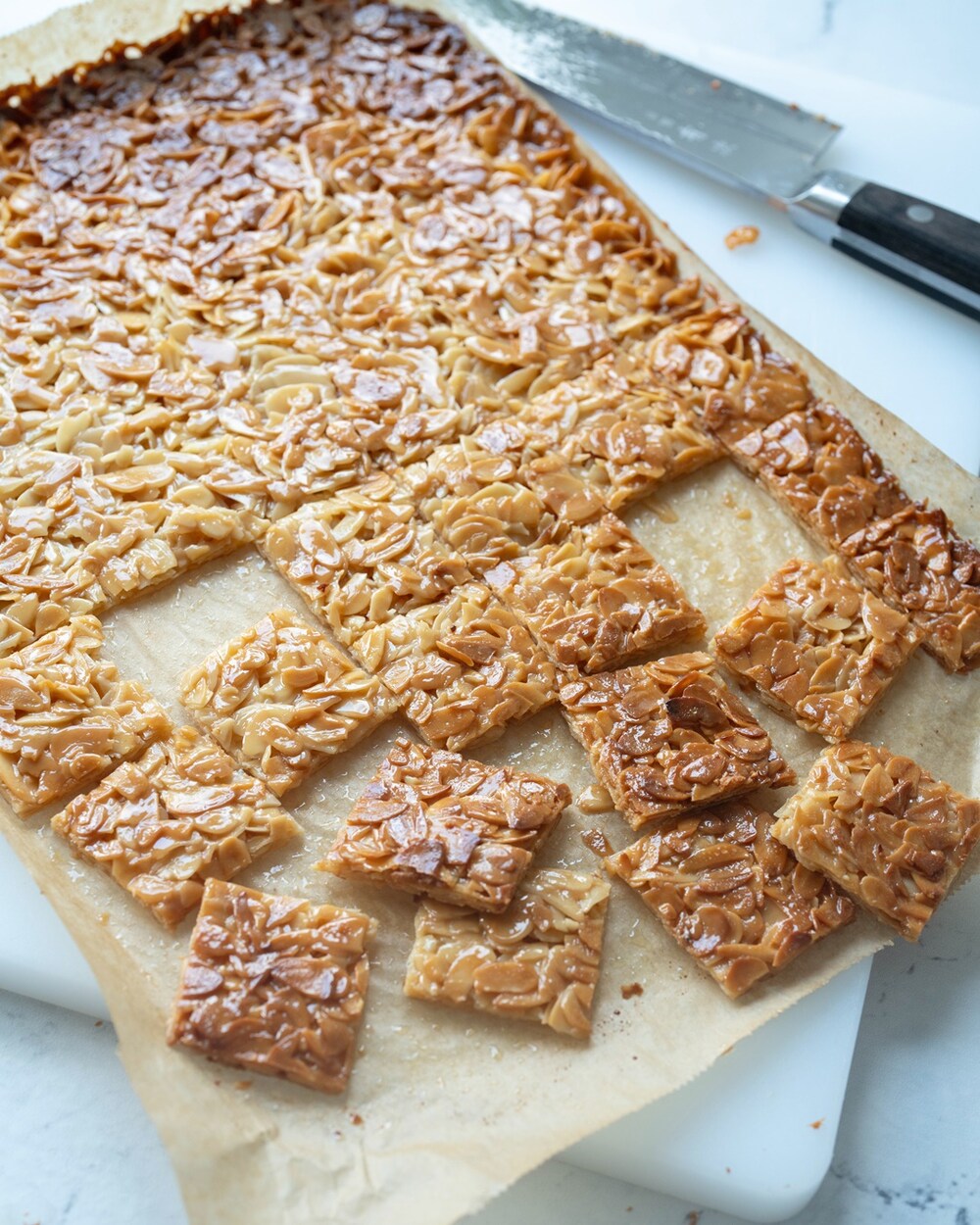 Schnelle Florentiner vom Blech – einfaches Weihnachtsgebäck | PENNY.de